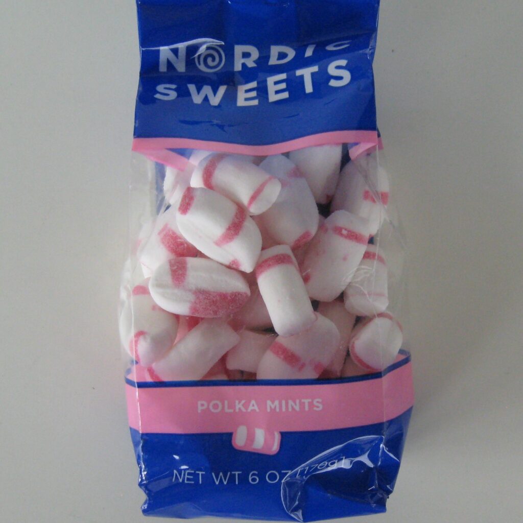 Swedish polka mint candy 5 oz bag | Discover Sweden's Finest